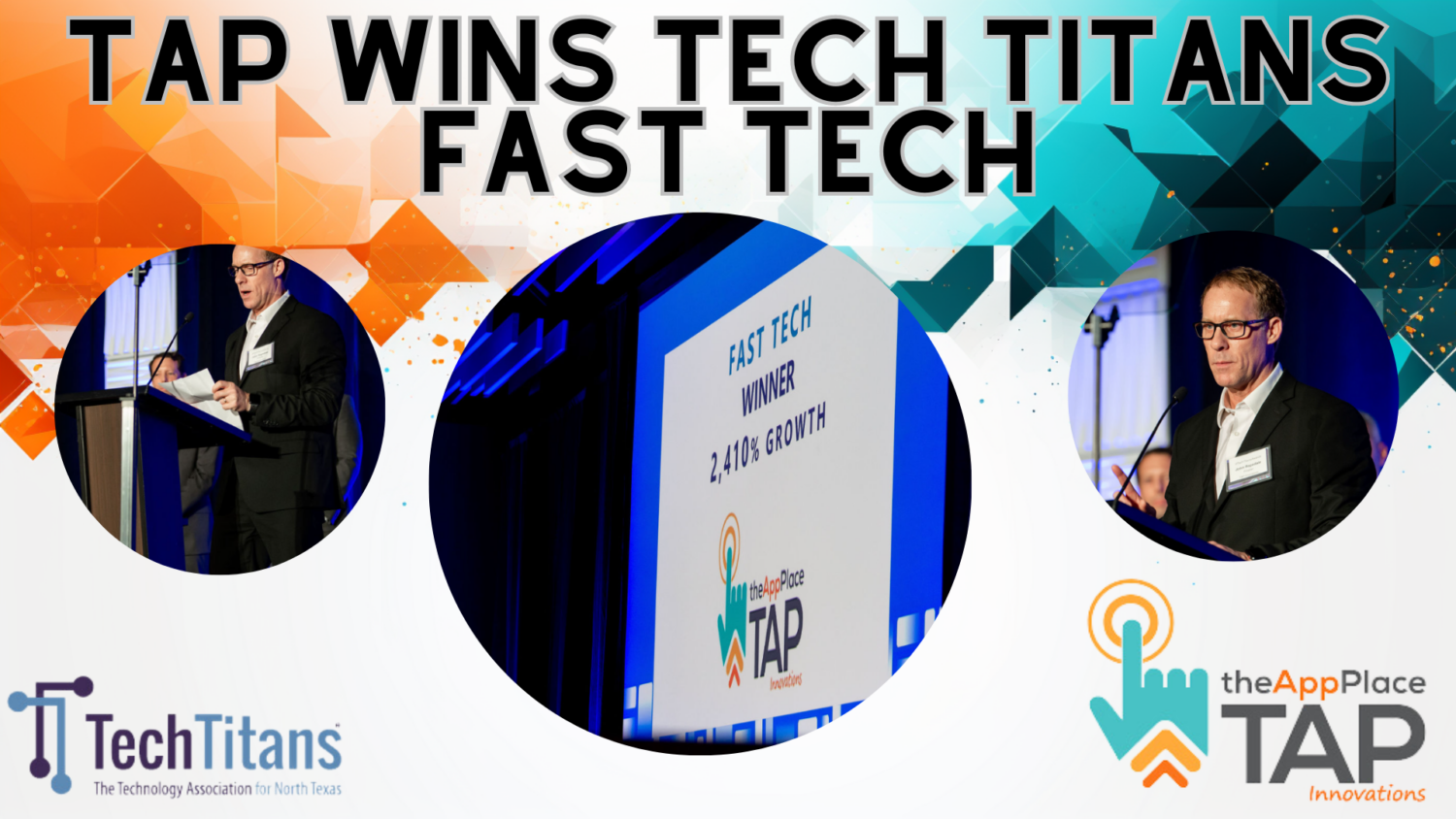 TAP Innovations Wins Tech Titans Fast Tech 2023 - TAP Innovations | The App Place